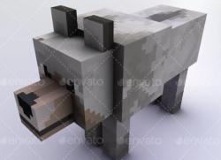 wolf minecraft 3D Models | Page 1 | STLFinder