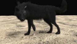 black wolf gif 3D Models | Page 1 | STLFinder