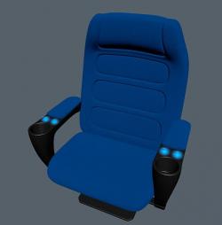 cinema chair cad block 3d models 【 STLFinder
