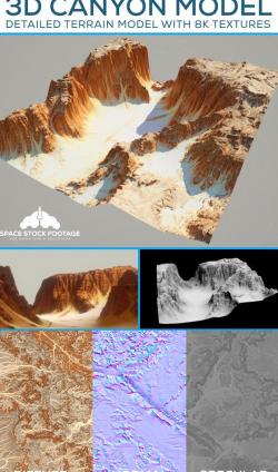 Desert Canyon 3D Models | Page 1 | STLFinder