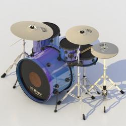 6 piece drum set with cymbals 3D Models | Page 1 | STLFinder