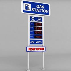 gas station vintage price sign decal 3D Models | Page 1 | STLFinder