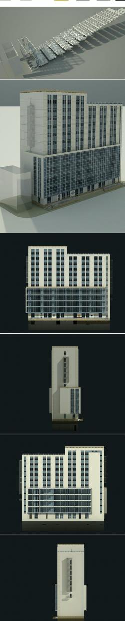 hotel building exterior 3D Models | Page 1 | STLFinder