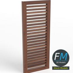 louver blind parts 3D Models | Page 1 | STLFinder