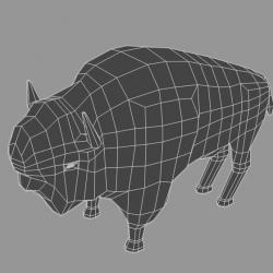 low poly base mesh water buffalo 3D Models | Page 1 | STLFinder