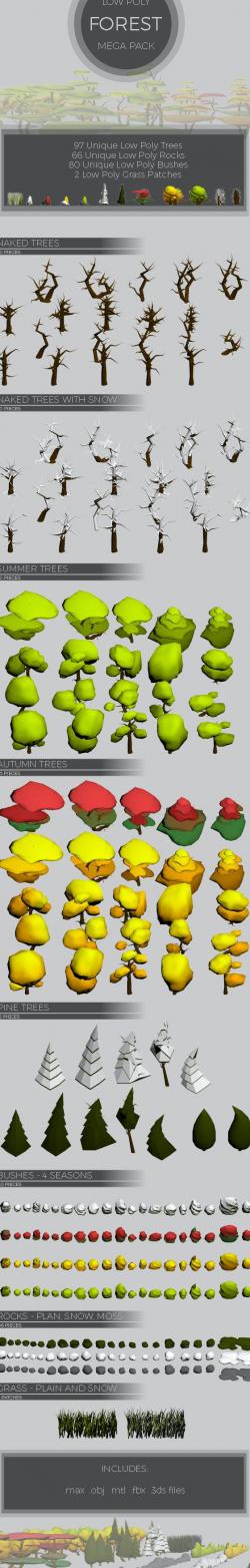 blank forest mega archive 3D Models | Page 1 | STLFinder
