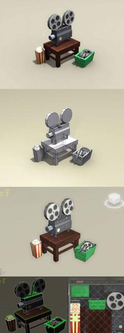 low poly projector 3D Models | Page 1 | STLFinder
