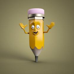 pencil character 3D Models | Page 1 | STLFinder