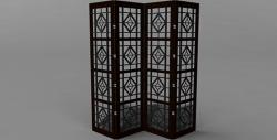 japanese room divider 3d models 【 STLFinder