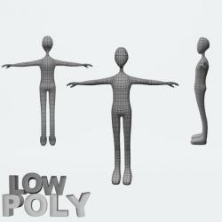 stylized character base mesh 3D Models | Page 1 | STLFinder
