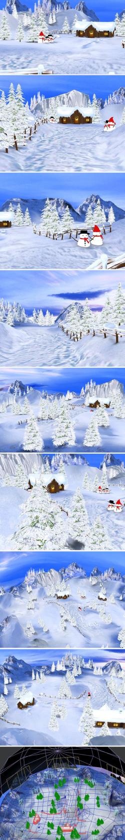 wall cloth winter scene 3D Models | Page 1 | STLFinder