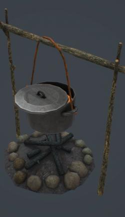 campfire 3d model 【 STLFinder