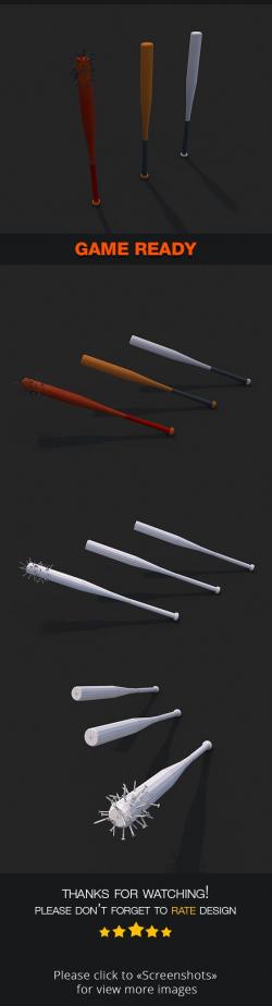 baseball bats cutout 3D Models | Page 1 | STLFinder
