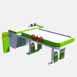 Low poly gas station 3D Models | Page 1 | STLFinder