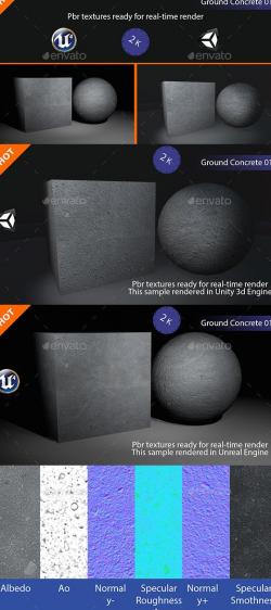 ground concrete texture 3D Models | Page 1 | STLFinder