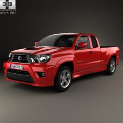 the 2013 toyota tacoma x runner bed back cover 3D Models | Page 1 ...