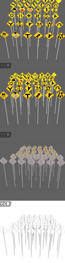 free road signs board game 3D Models | Page 1 | STLFinder