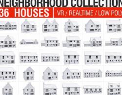 Neighborhood House Collection 3D Models | Page 1 | STLFinder