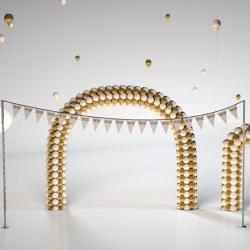 luau party balloon arch kit 3D Models | Page 1 | STLFinder