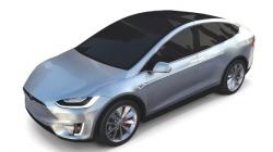 tesla model x silver 【 STLFinder