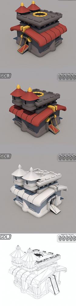 town hall clash of clans 3D Models | Page 1 | STLFinder