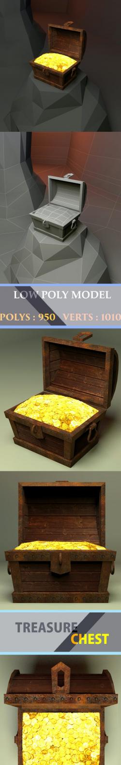 treasure chest low poly 3D Models | Page 1 | STLFinder