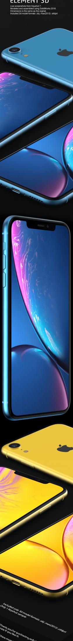 dimensions of an iphone xr 3d models 【 STLFinder