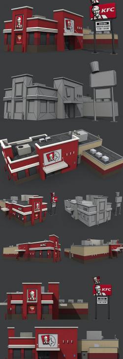 kfc restaurant 3D Models | Page 1 | STLFinder