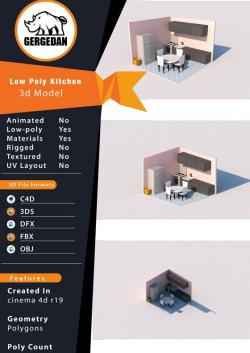 poly kitchen 3d models 【 STLFinder