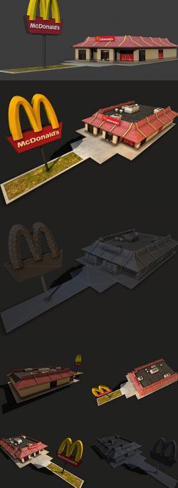 mcdonalds restaurant 3D Models | Page 1 | STLFinder