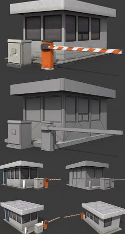 security booth 3D Models | Page 1 | STLFinder