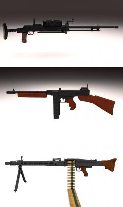 modrinth les ww2 gun pack 3D Models | Page 1 | STLFinder
