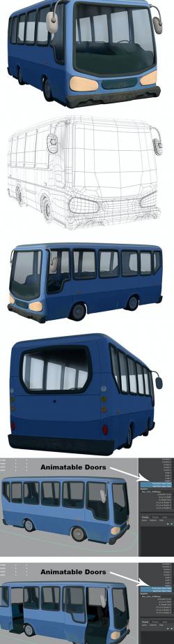 cartoon bus 3D Models | Page 1 | STLFinder