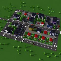 cartoon city 3d models 【 STLFinder