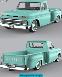 1965 chevrolet c10 stepside 3D Models | Page 1 | STLFinder