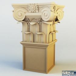 roman column capital 3D Models | Page 1 | STLFinder