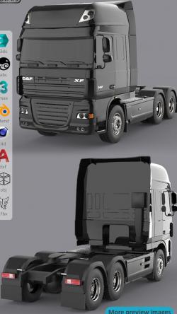 daf 105 xf 3D Models | Page 1 | STLFinder