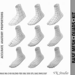 foot sauce mesh 3D Models | Page 1 | STLFinder