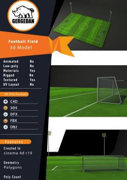 printable football field 3D Models | Page 1 | STLFinder