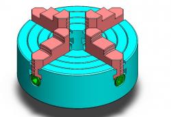 four jaw independent chuck 3D Models | Page 1 | STLFinder