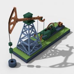 Oil Well Pump Jack 3D Models | Page 1 | STLFinder