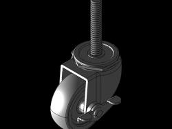 swivel casters 3d models 【 STLFinder