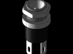dc power jack standard 2 1mm 5 5mm pcb footprint 3D Models | Page 1 ...