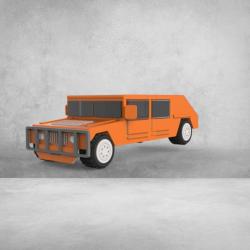 humvee dimensions 3d models 【 STLFinder
