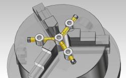 5 pc 15mm 35mm 8 red chuck stop set for 3 jaw chucks 3D Models | Page 1 ...