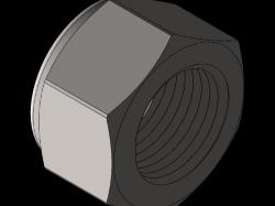 lock nut drawing 3d models 【 STLFinder