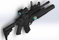 m4 with m203 3D Models | Page 1 | STLFinder