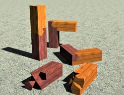 japanese wooden joints 3d models 【 STLFinder