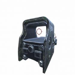 bushmaster urban interdiction rifle with eotech eolad 1v holographic weapon sight with laser 3d ...