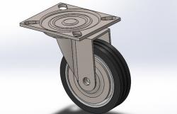 caster wheel solidworks 3d models 【 STLFinder